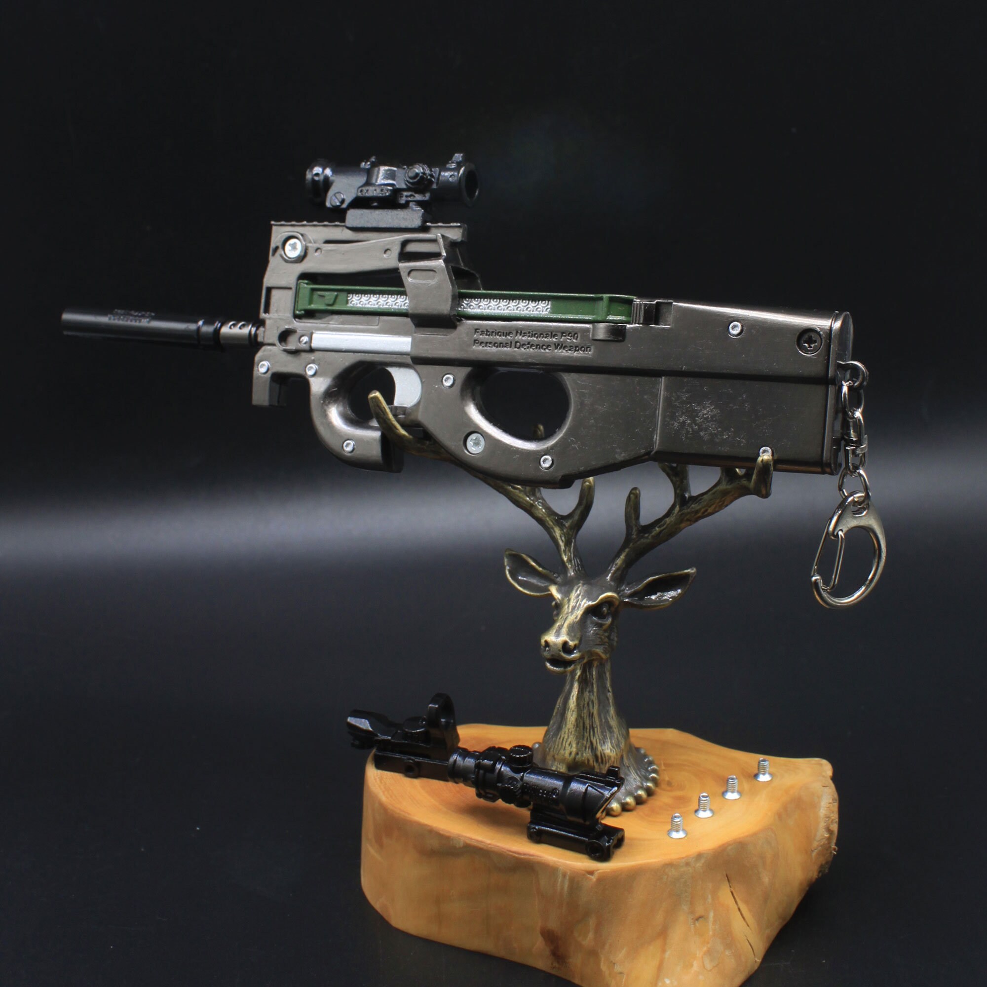 14cm/5.5 Metal P90 Submachine Gun Miniature Small P90 - Etsy UK