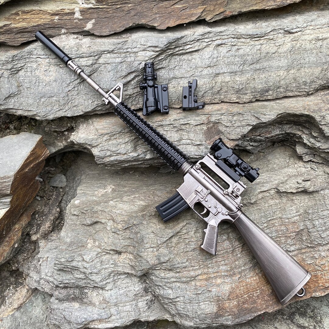 Metal M16 Miniature Small M16A4 Replica USA Army Standard - Etsy