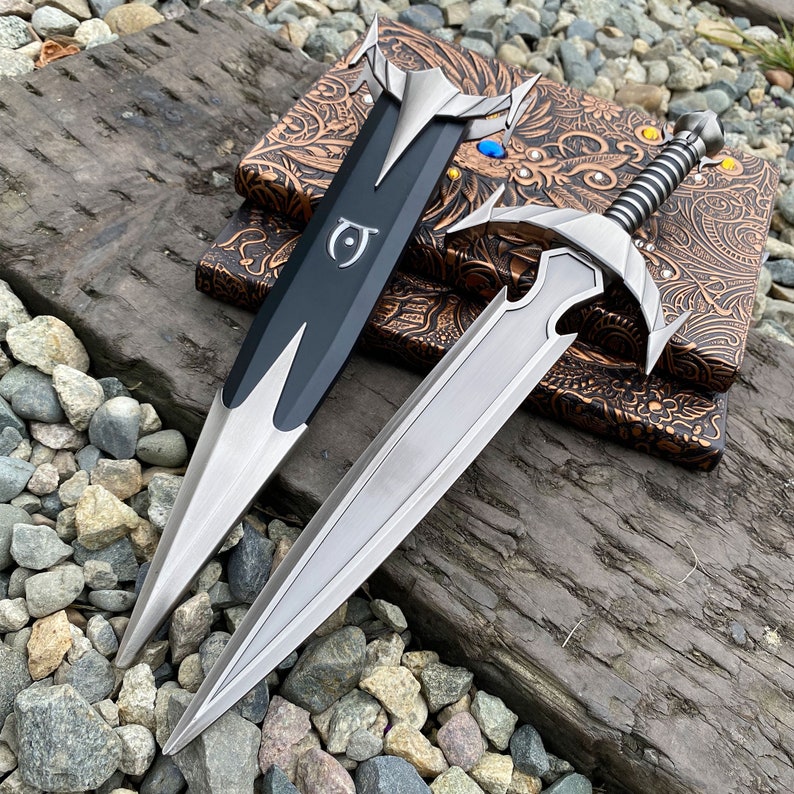 Metal Mehrunes Dagon Razor Skyrim Dagger Life Size Dagon - Etsy