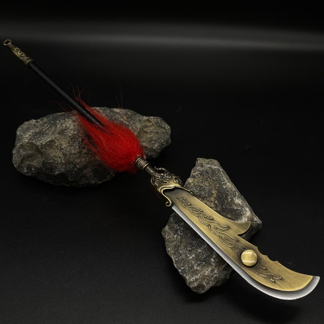Three Kingdom Guanyu Great Sword Ancient Warrior Long Handle Broadsword ...