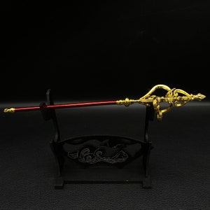 Monkey King Bar Zhu Bajie Nine-toothed Rake Wujing Demon Subduing Staff ...