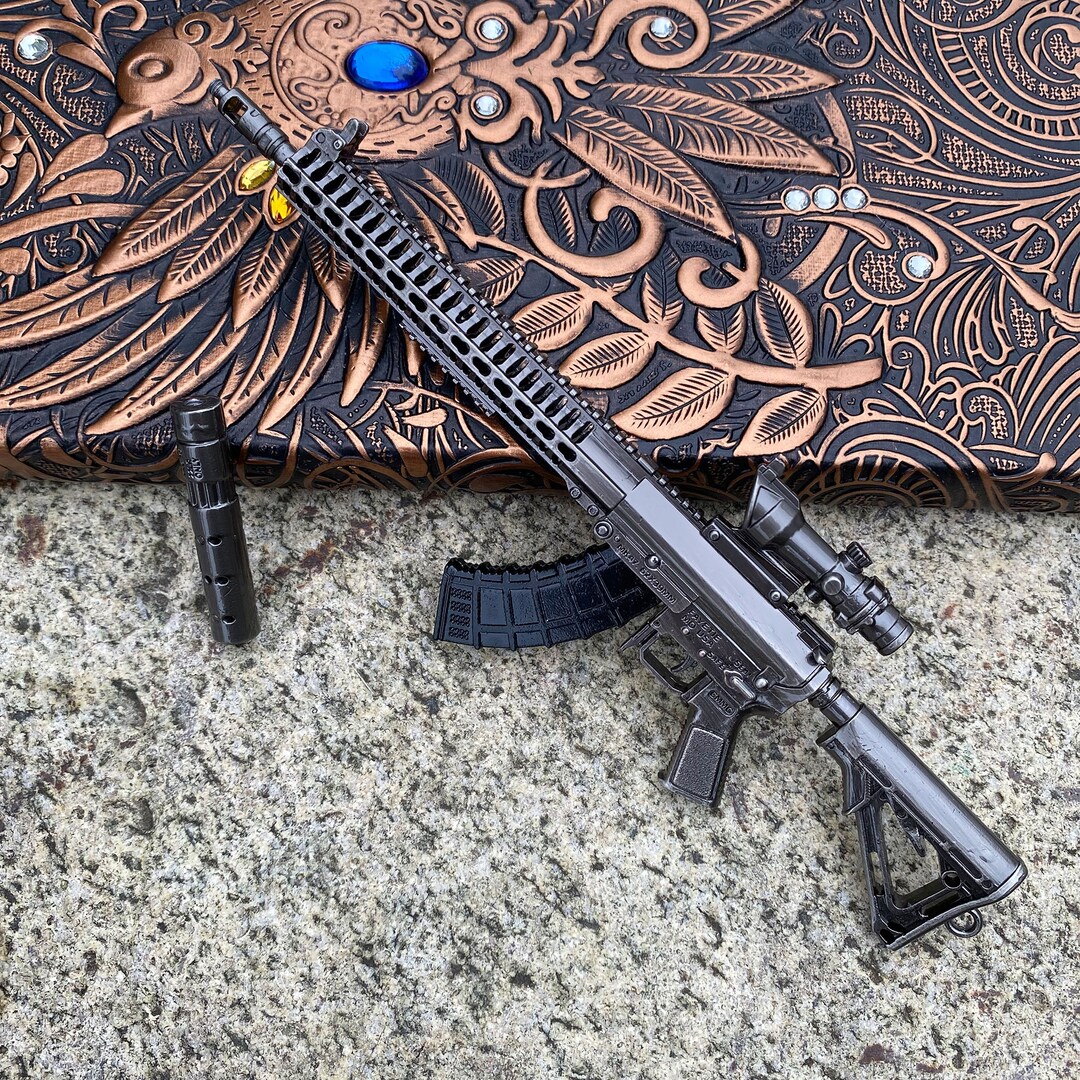 17cm/6.7 MK47 Mutant Assault Rifle Miniature Tiny Gun - Etsy