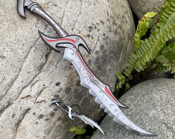 Steel Daedric Dagger Full-size Unique Collectible Daedra Demon Warrior ...