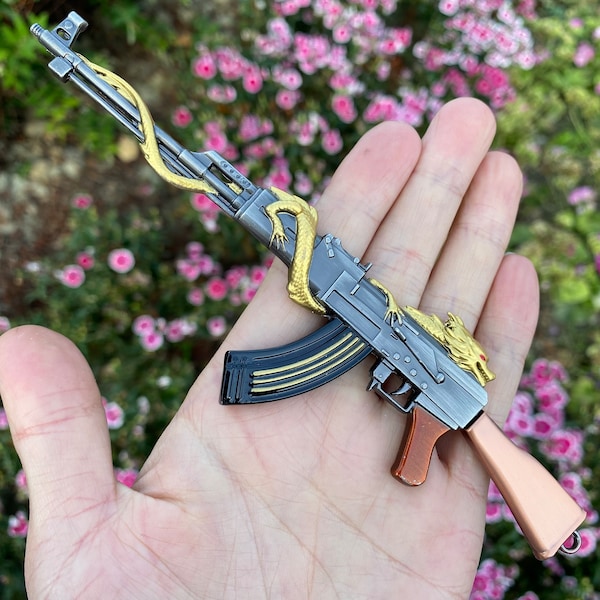 Ak 47 Rifle Keychain - Etsy