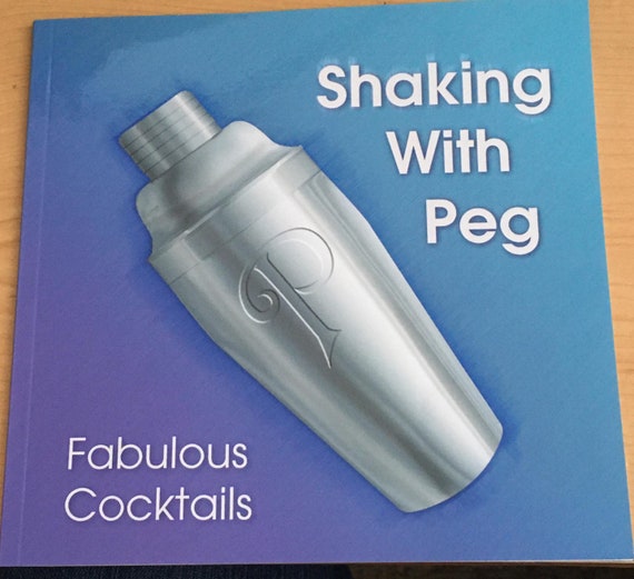 Shaking With Peg Cocktail Recipe Book - Etsy