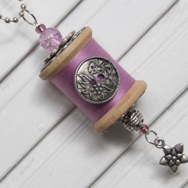 Spool Necklace - Etsy