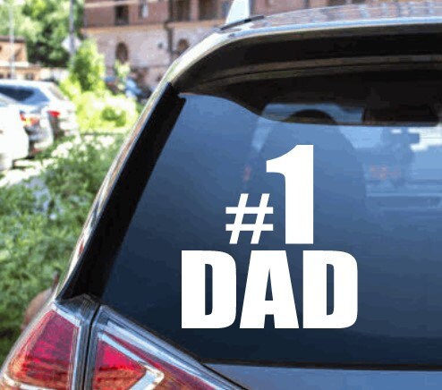 Father's Day, Dad Decal, Vinyl Bumper Sticker, Gift Idea for Him, Good ...