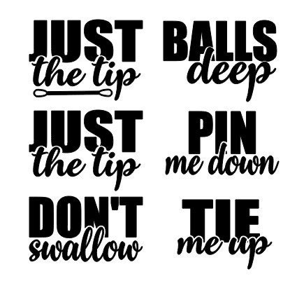 Funny Bathroom Vinyl Decal ONLY Custom Sticker for | Etsy