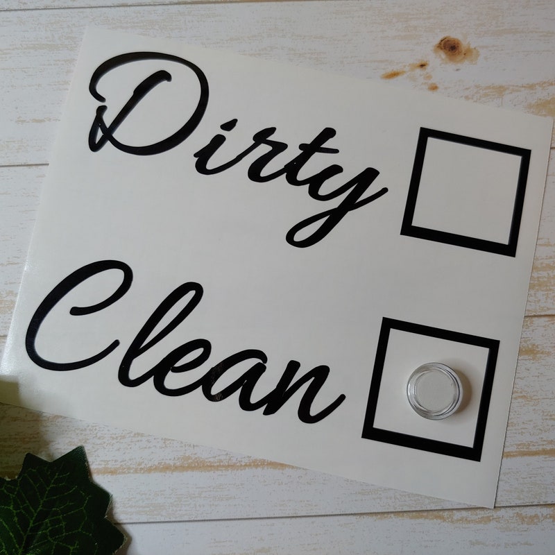 Dishwasher Decal - Etsy