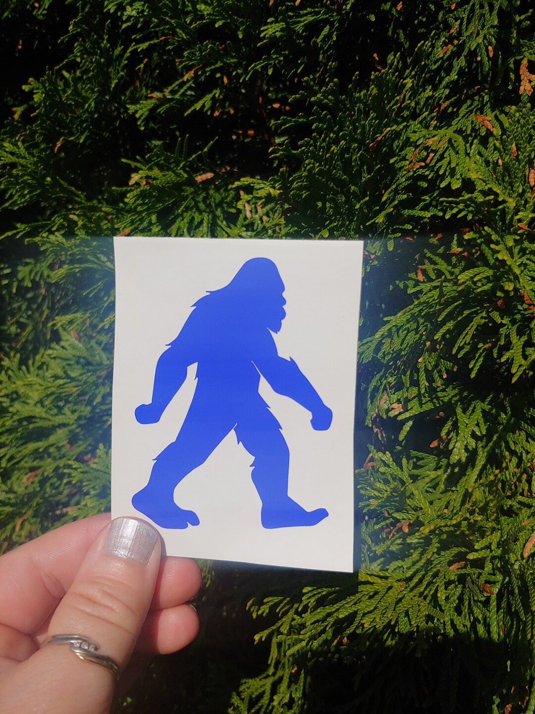 Sasquatch Vinyl Decal, Bigfoot Die Cut Custom Bumper Sticker, for Truck ...