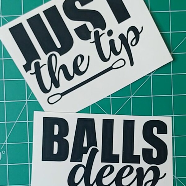 Bathroom Canister Funny Label - Etsy