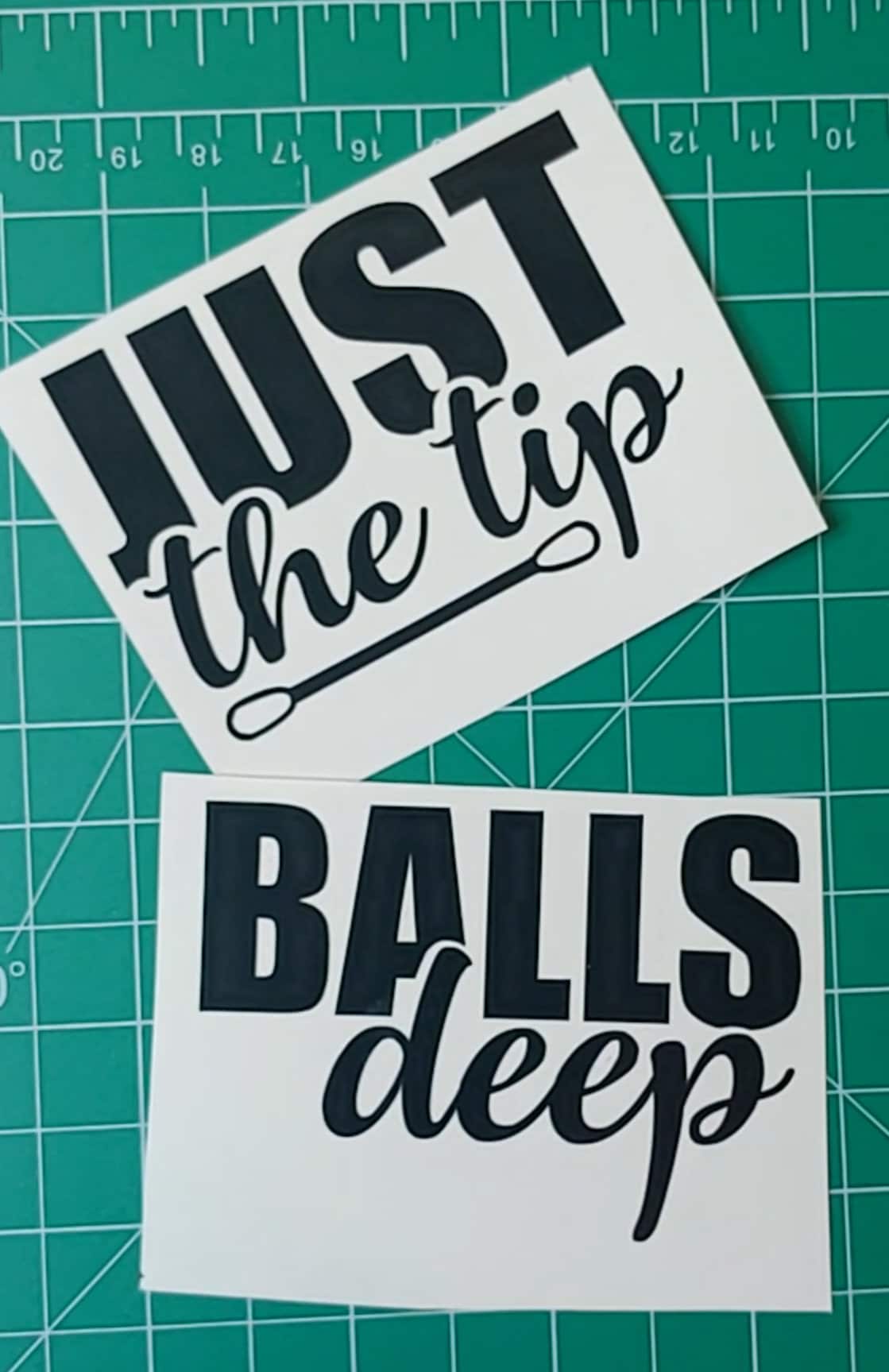 Funny Bathroom Vinyl Decal ONLY Custom Sticker for | Etsy