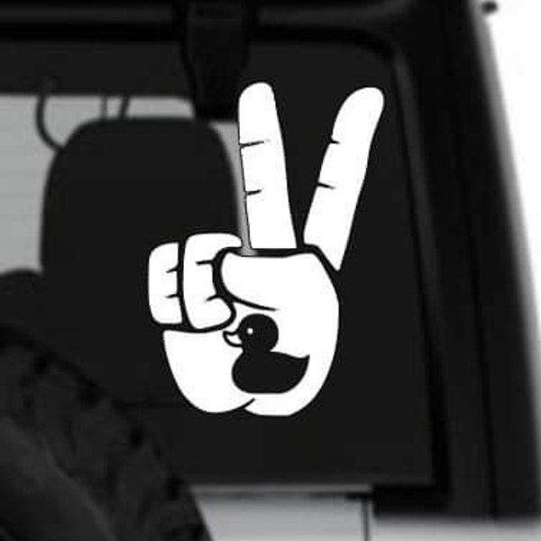 Jeep Wave Sticker - Etsy