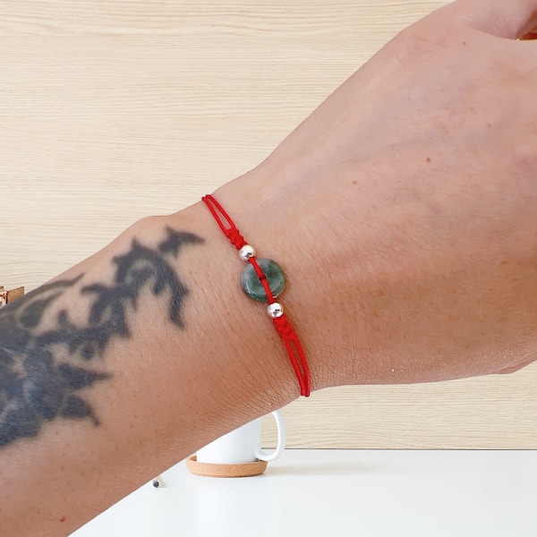 Red Jade Bracelet - Etsy