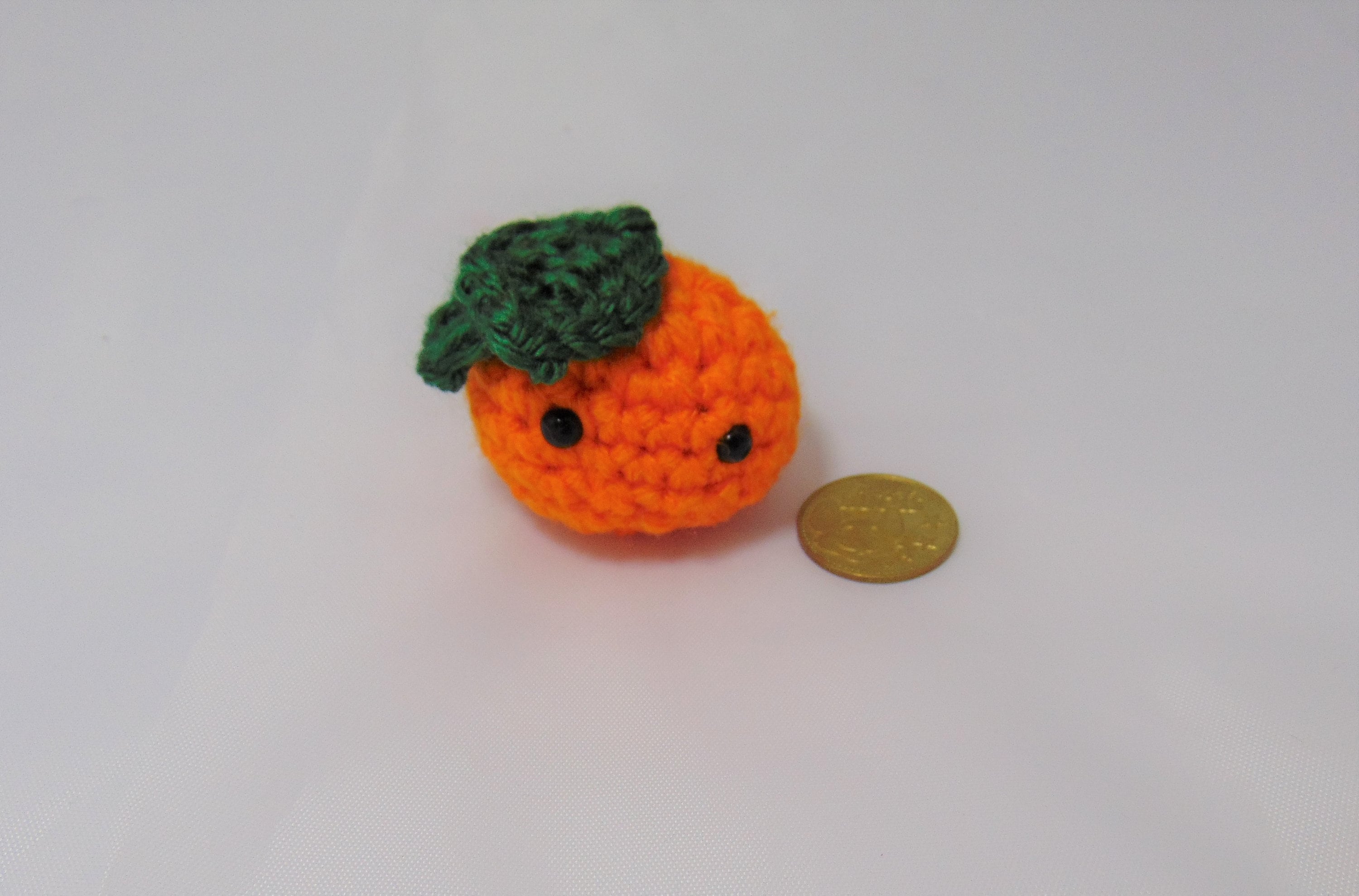 Crocheted Clementine Pair, Pretend Food, Amugurumi, Miniature - Etsy