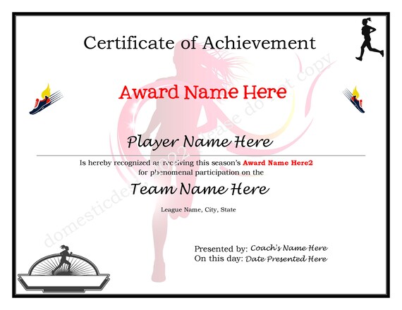 Create Your Own Certificate Template
