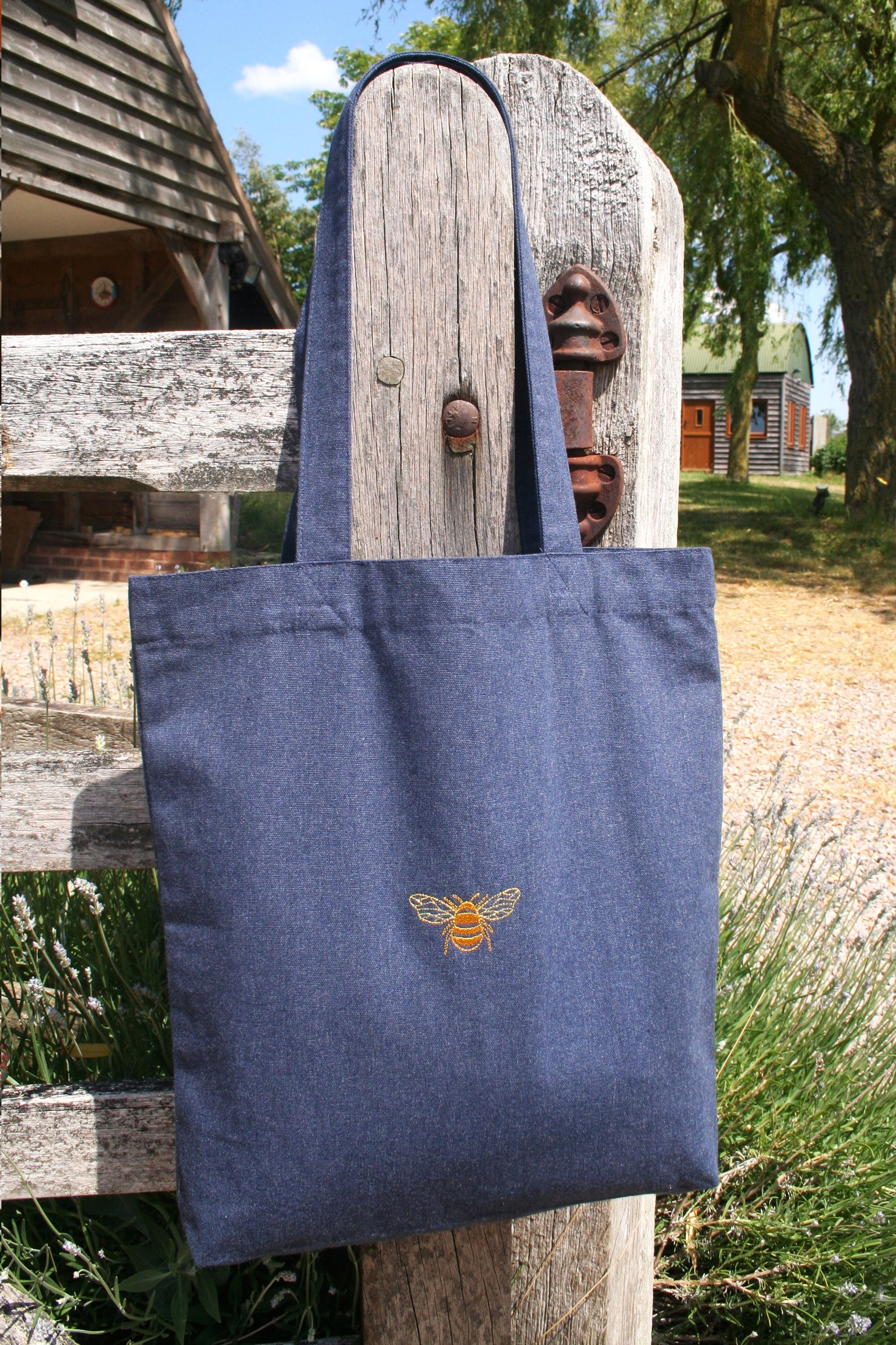 Bumblebee, Tote Bag, Embroidered, Sustainable, Eco Friendly, Bee Design ...