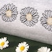 Daisy Jumper, Embroidery, Sweatshirt, Flowers, Grey Hoodie, Glitter ...
