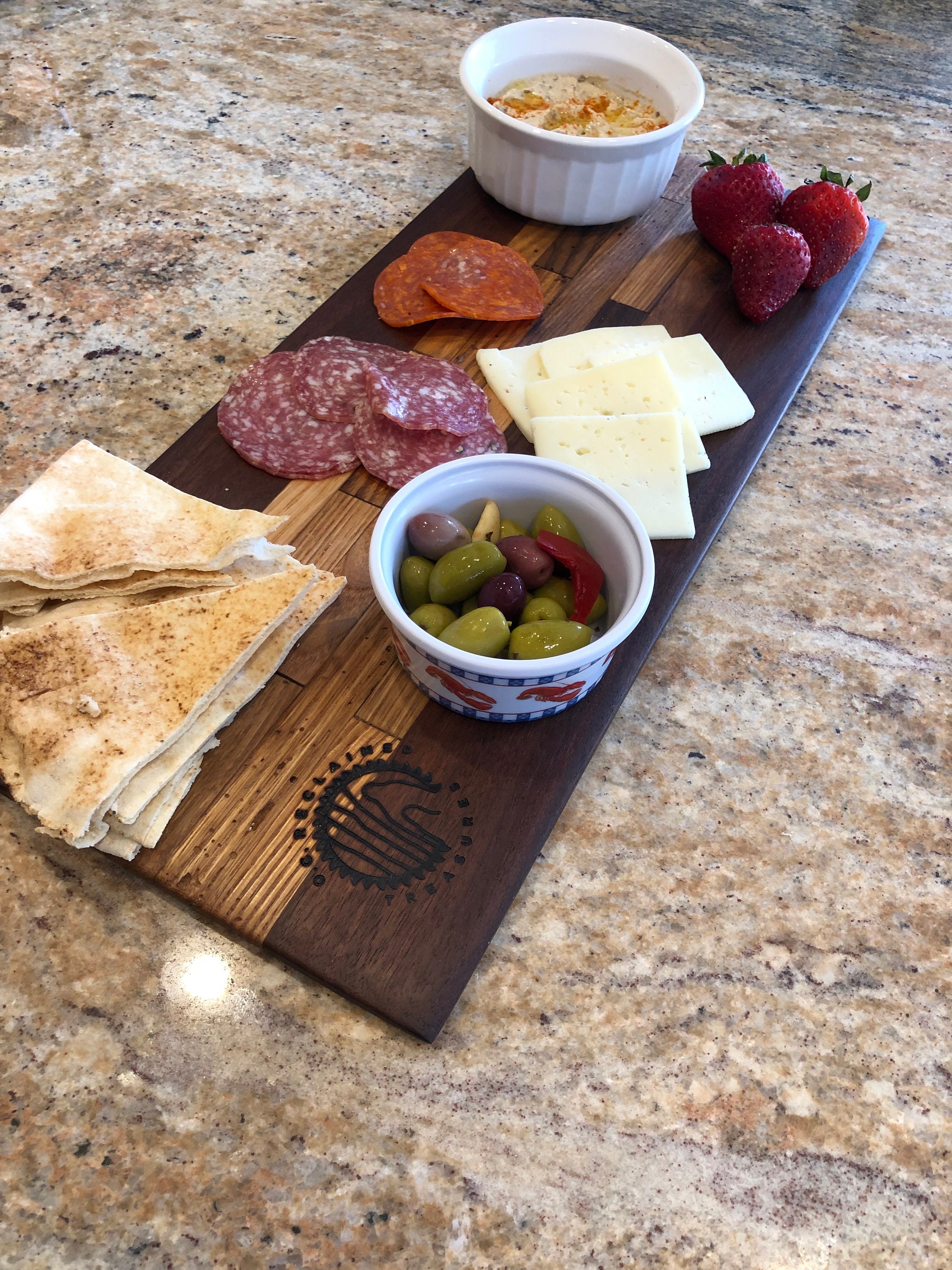 Reclaimed Wood Charcuterie/Cheese Board