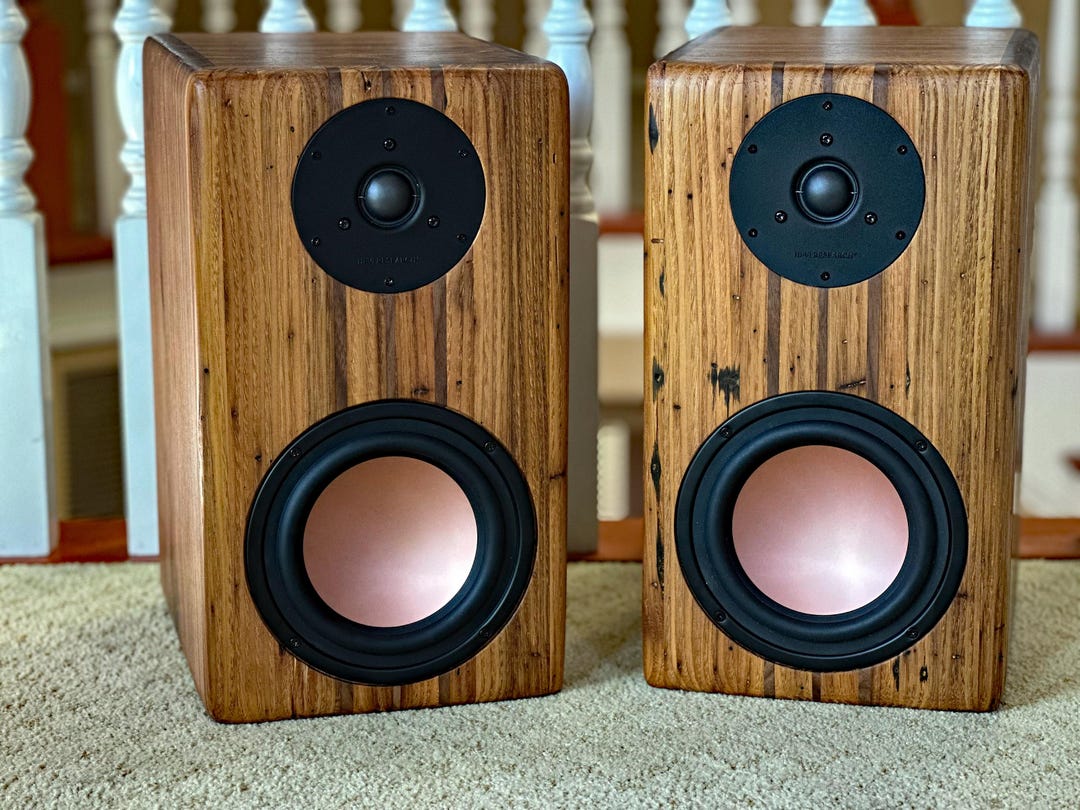 Handcrafted in the USA Reclaimed Wood Speakers - Etsy