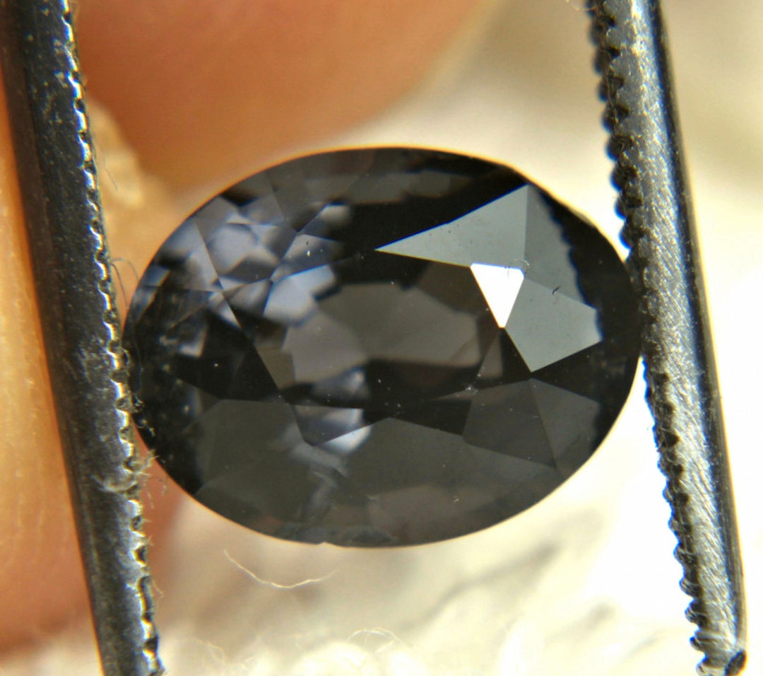 1.90 Carat Purple African Spinel Gorgeous 9x7mm Natural Untreated ...