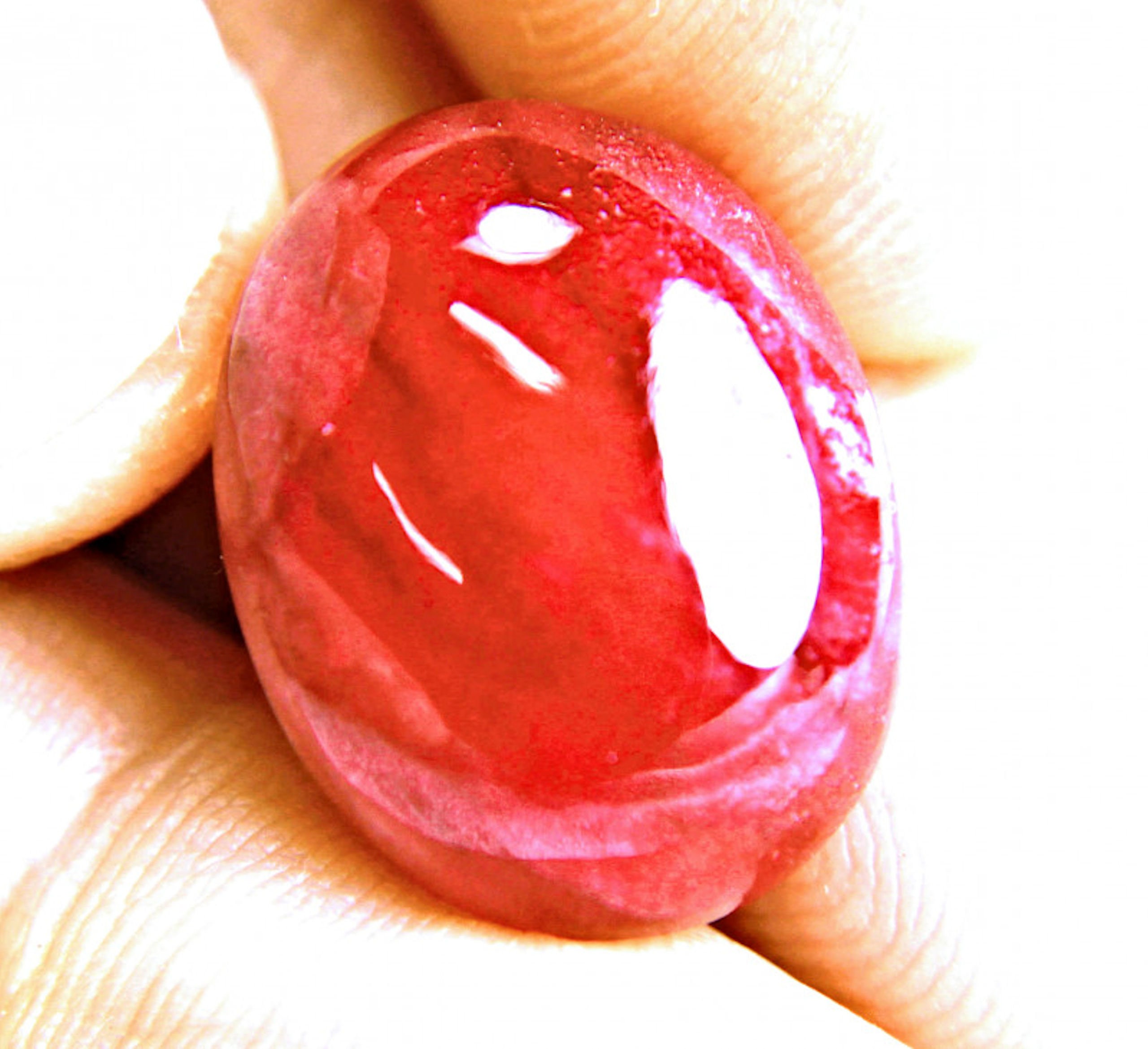 26.56 Carat Fiery Ruby Cabochon Gorgeous 19x15mm Natural | Etsy