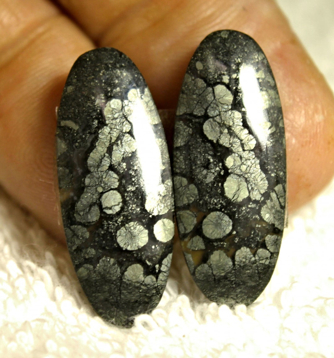 Natural Marcasite Pair 29x11mm Loose Marcasite - 26.65 Carat - Etsy