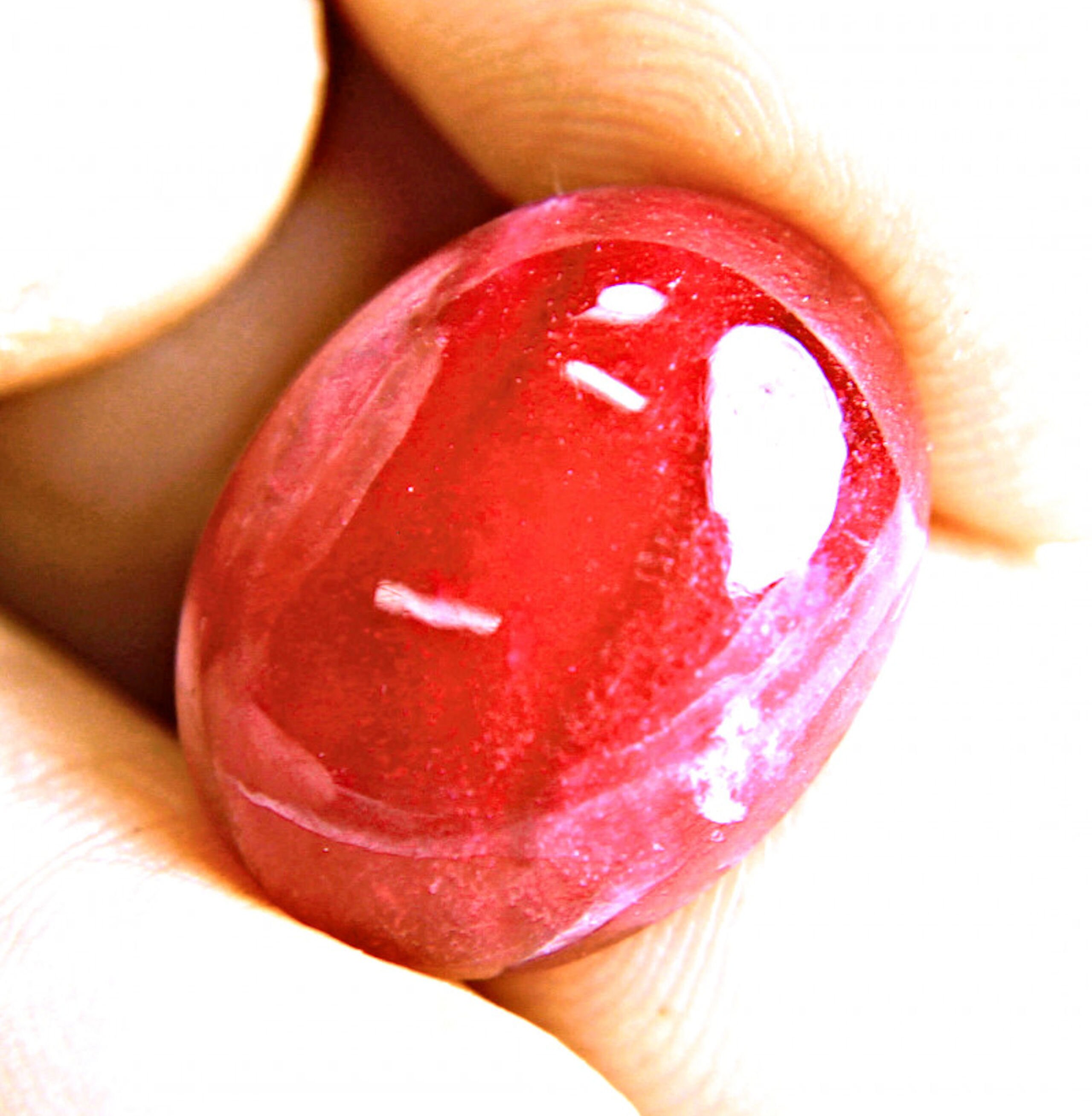 26.56 Carat Fiery Ruby Cabochon Gorgeous 19x15mm Natural | Etsy