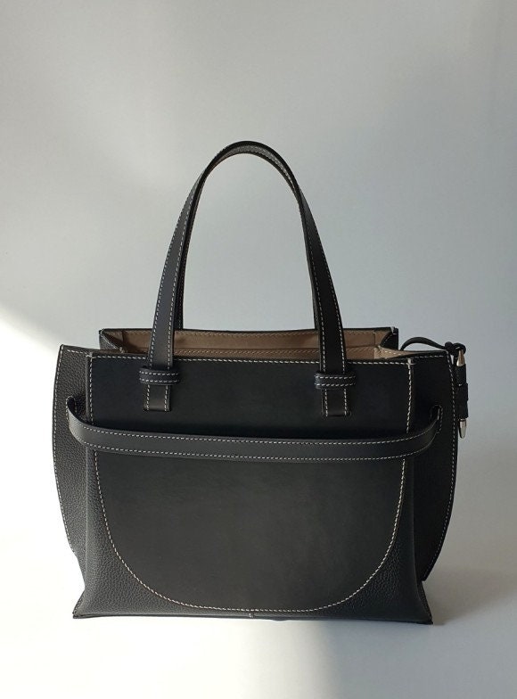 Top Handle Bag Leather DIY Pattern Pdf Download - Etsy