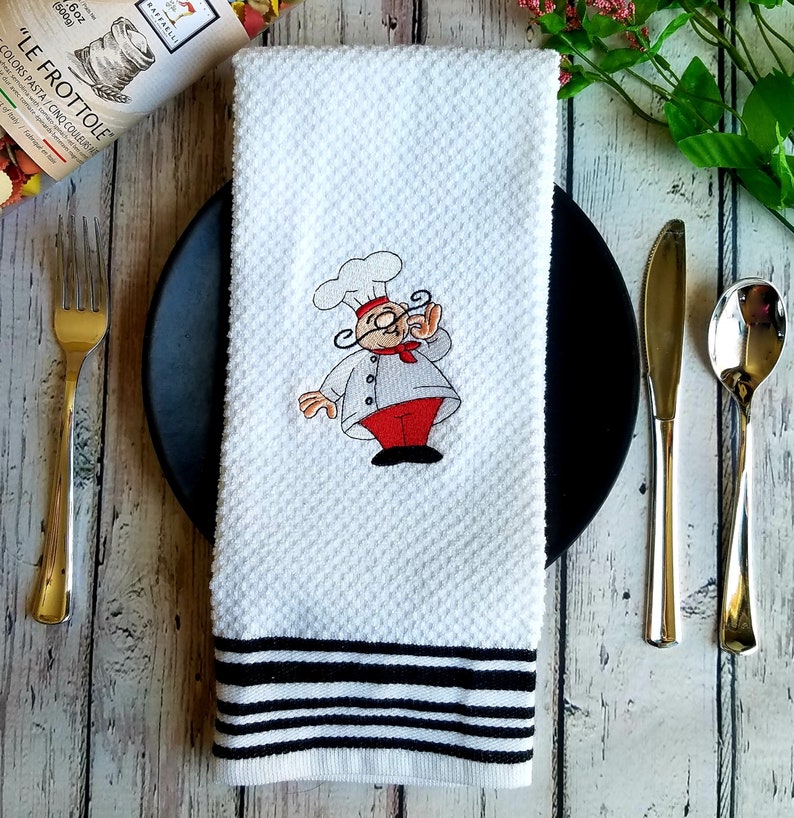 Fat Chef Kitchen Towel Perfection - Etsy