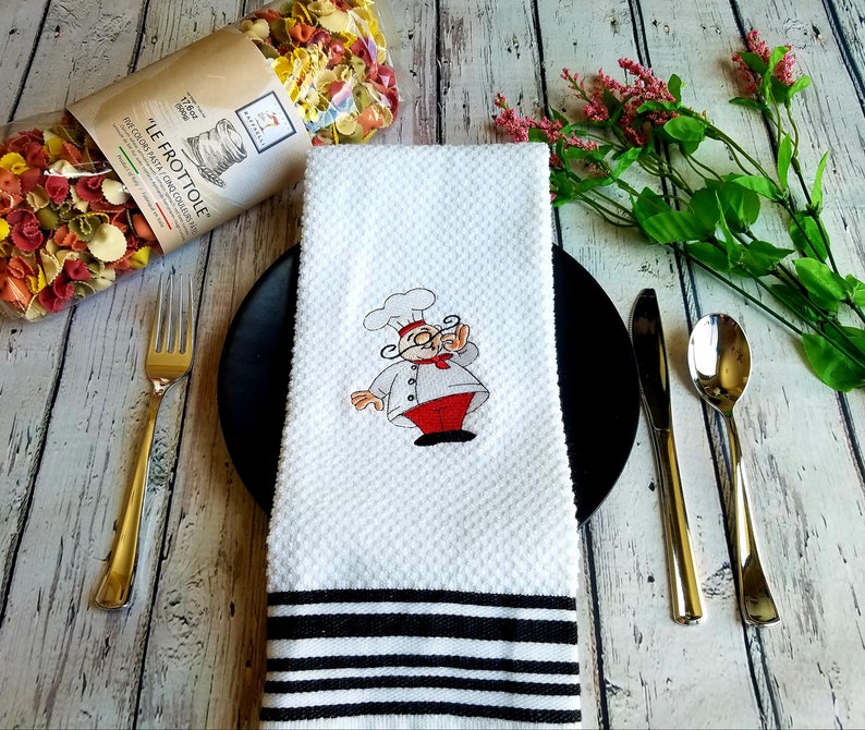 Fat Chef Kitchen Towel Perfection - Etsy