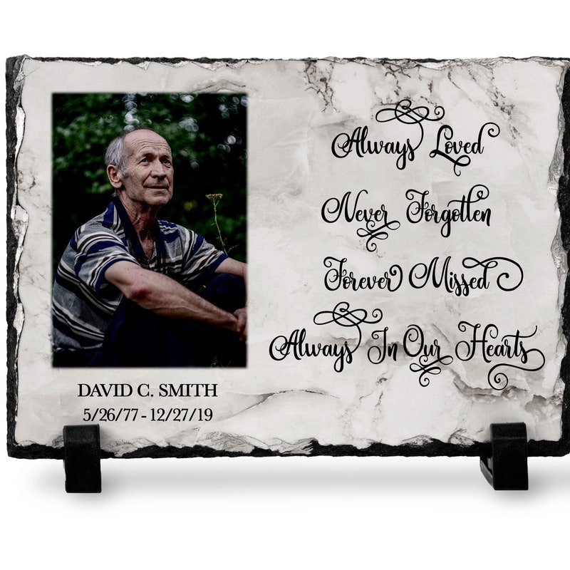 Memorial Plaque Personalized - Etsy
