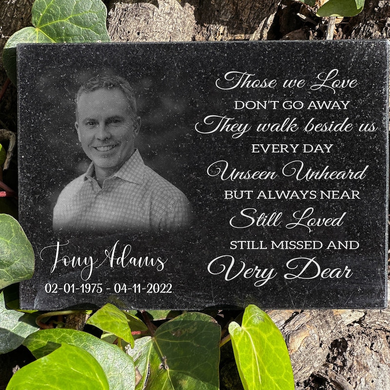 Outdoor Memorial Plaque - Etsy