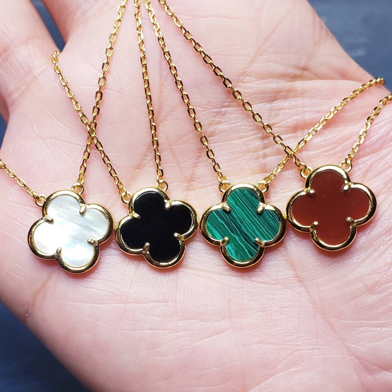 Red Clover Jewelry Silver - Etsy