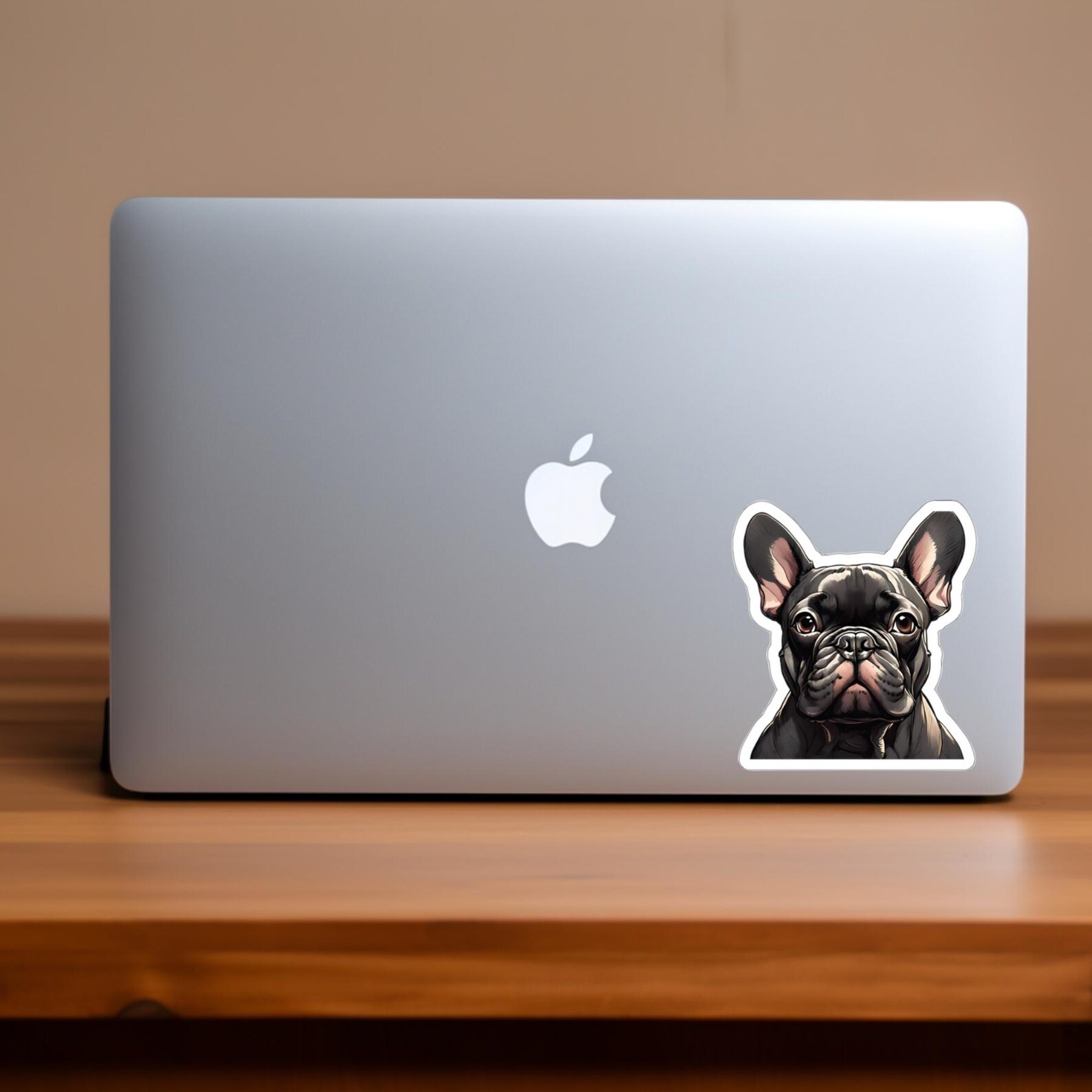 French Bulldog Sticker, Frenchie Decal, Waterproof Vinyl Sticker for ...