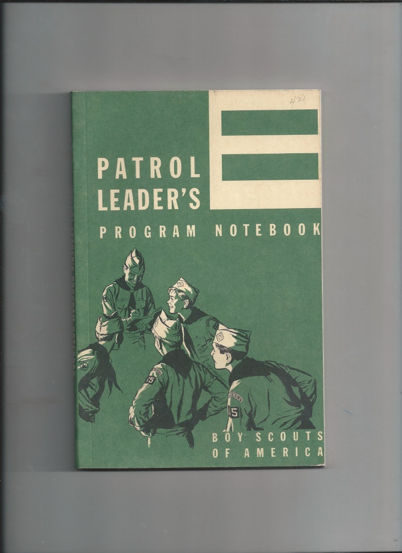 Patrol Leader's Program Notebook / Boy Scouts of America - Etsy