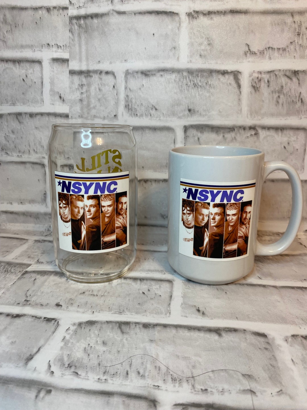 Still in My NSYNC Era Boy Bands Nsync Glass Mug - Etsy