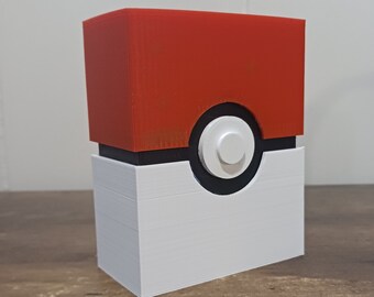 Pokemon Pokeball TCG Deck Box With Spring Latch - Etsy