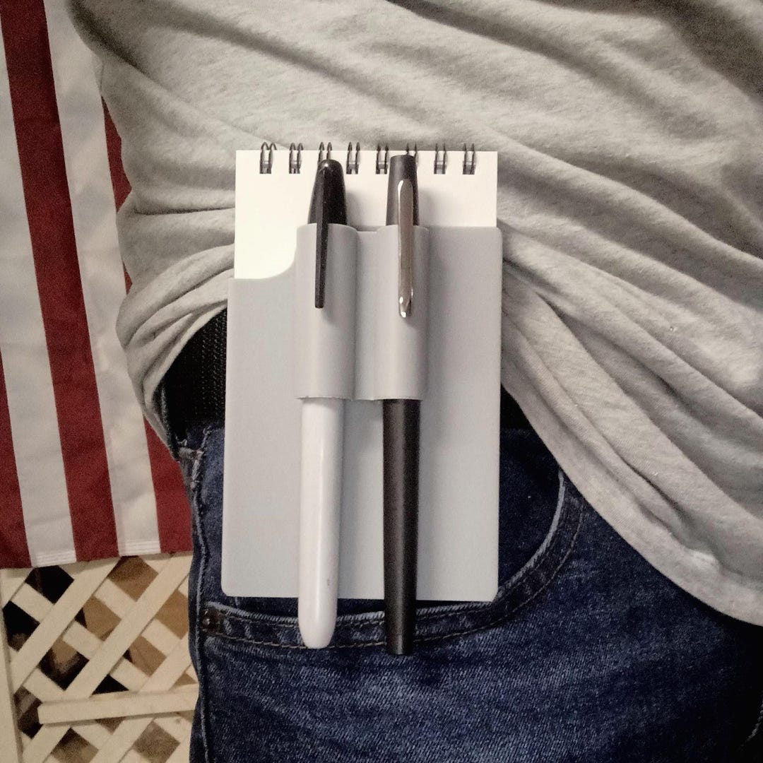 EDC Notebook-pen-sharpie Holder - Etsy