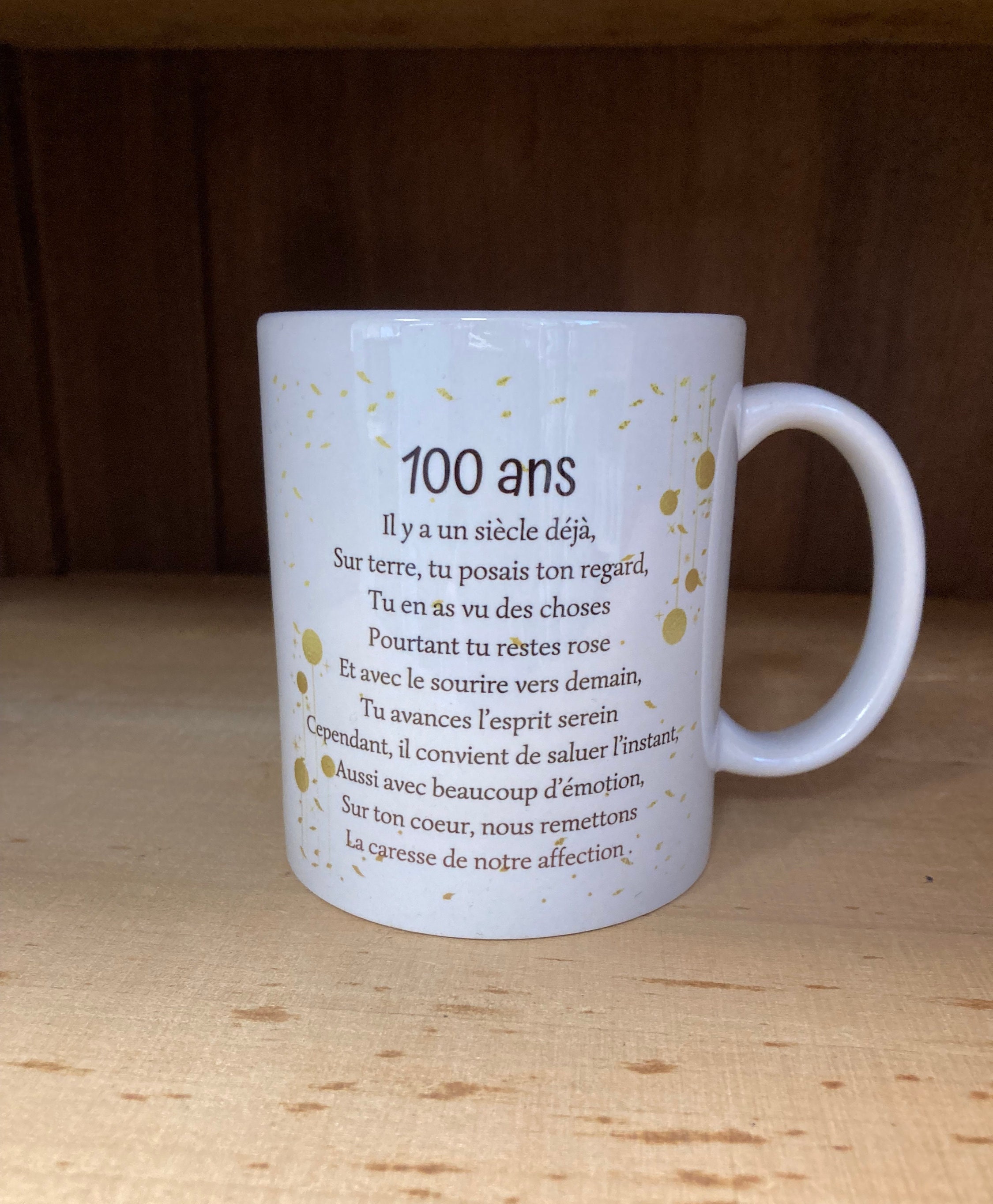 Personalized 100th Anniversary Gift Mug - Etsy