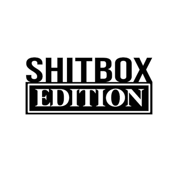 Shitbox Edition - Etsy
