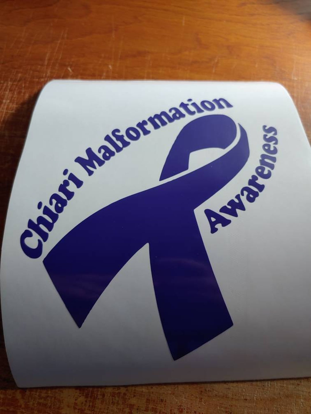 Chiari Malformation Awareness Ribbon ( Car / Window Vinyl Decal ) - Etsy