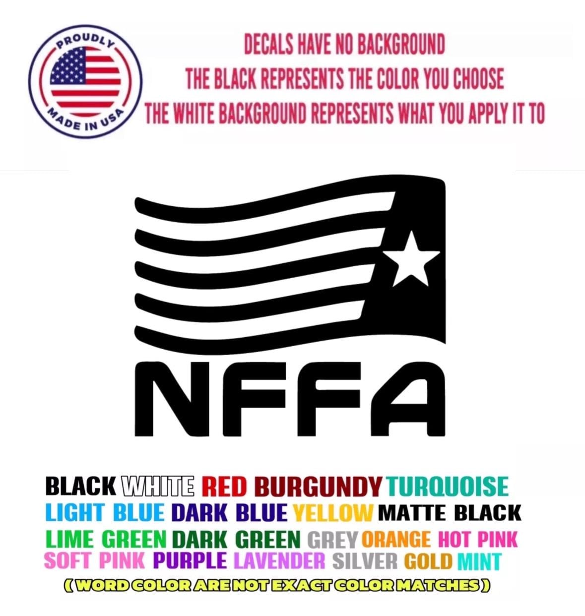NFFA Purge Movie Logo New Founding Fathers Decal / Sticker Car Window ...