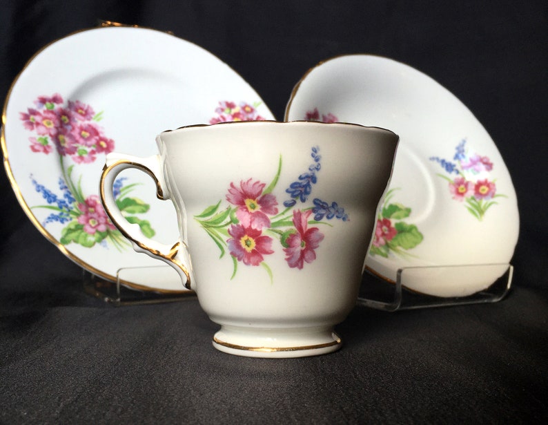 Vintage H & M SUTHERLAND Bone China Tea Set Trio 2611 C1950s - Etsy