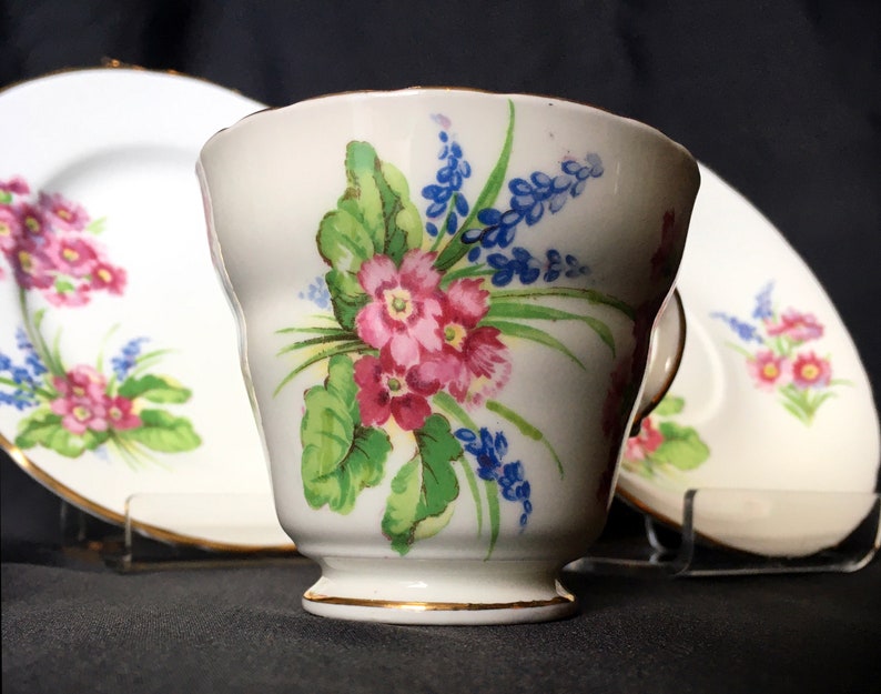 Vintage H & M SUTHERLAND Bone China Tea Set Trio 2611 C1950s - Etsy
