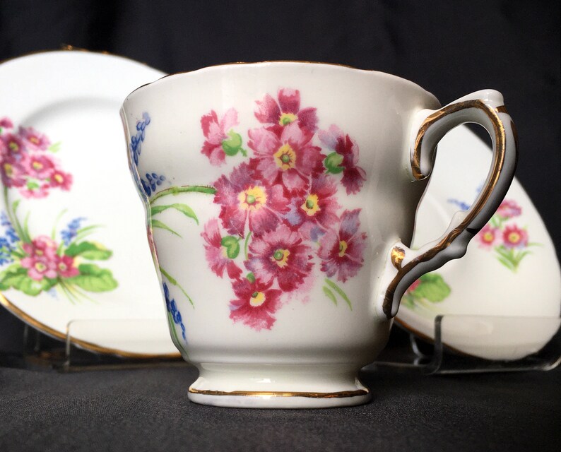 Vintage H & M SUTHERLAND Bone China Tea Set Trio 2611 C1950s - Etsy