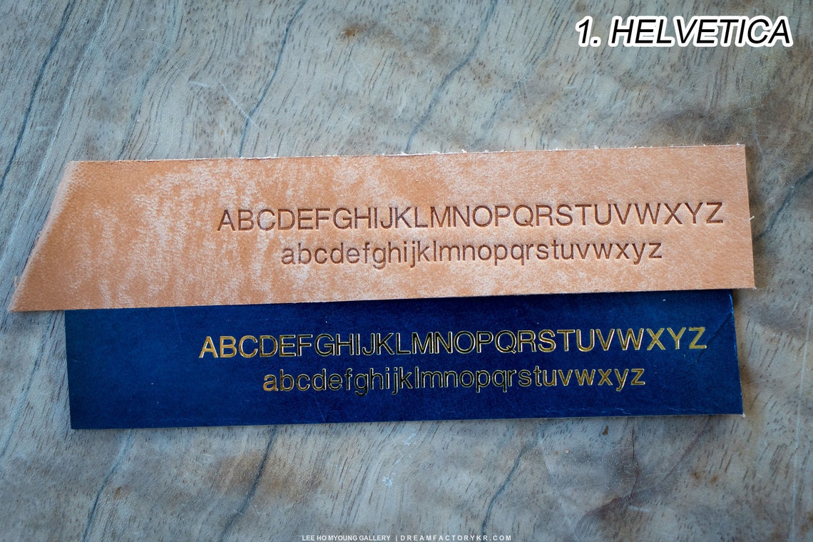 Sello de letra del alfabeto sello de cuero - Etsy México