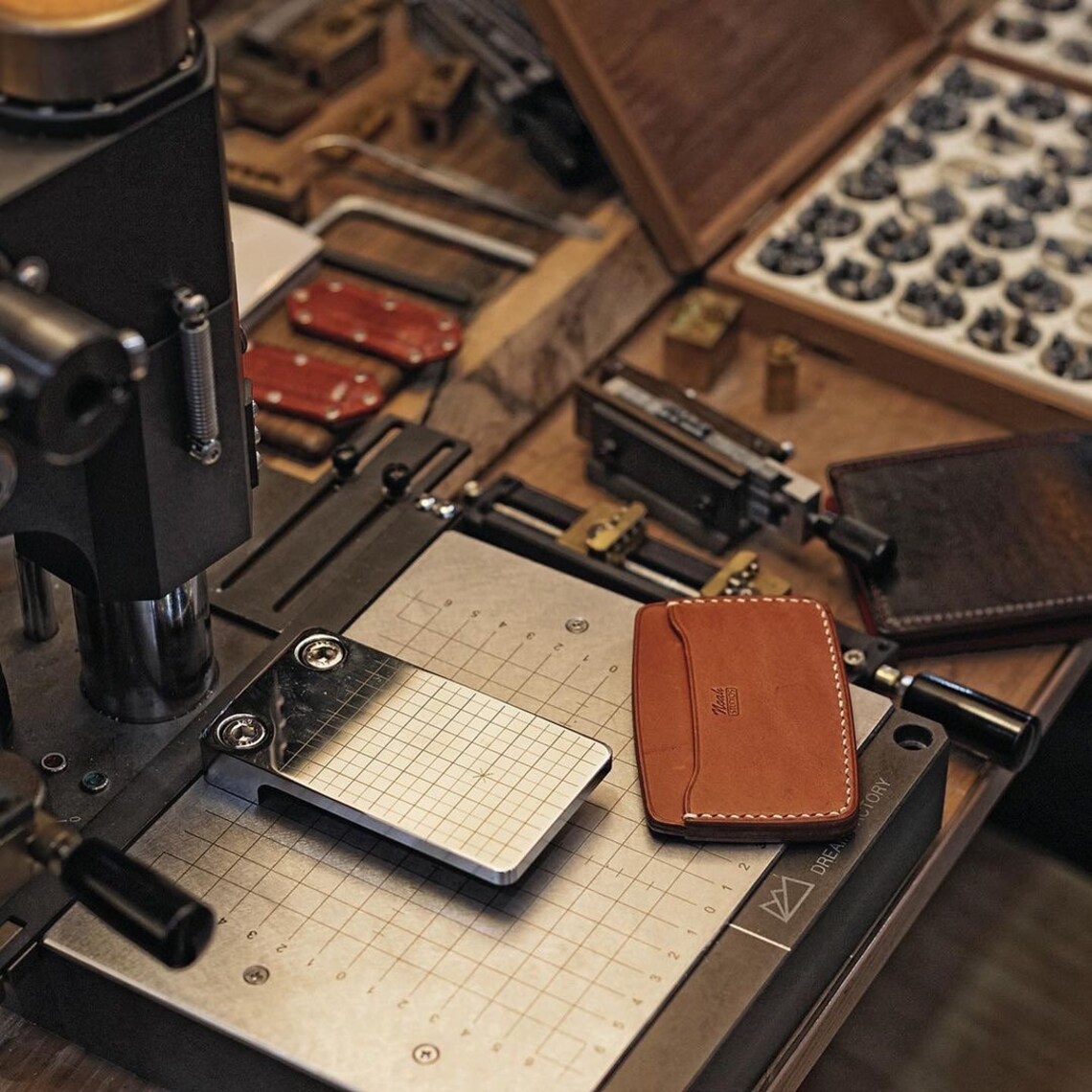 Stamping Machine Card Wallet JIG - Etsy