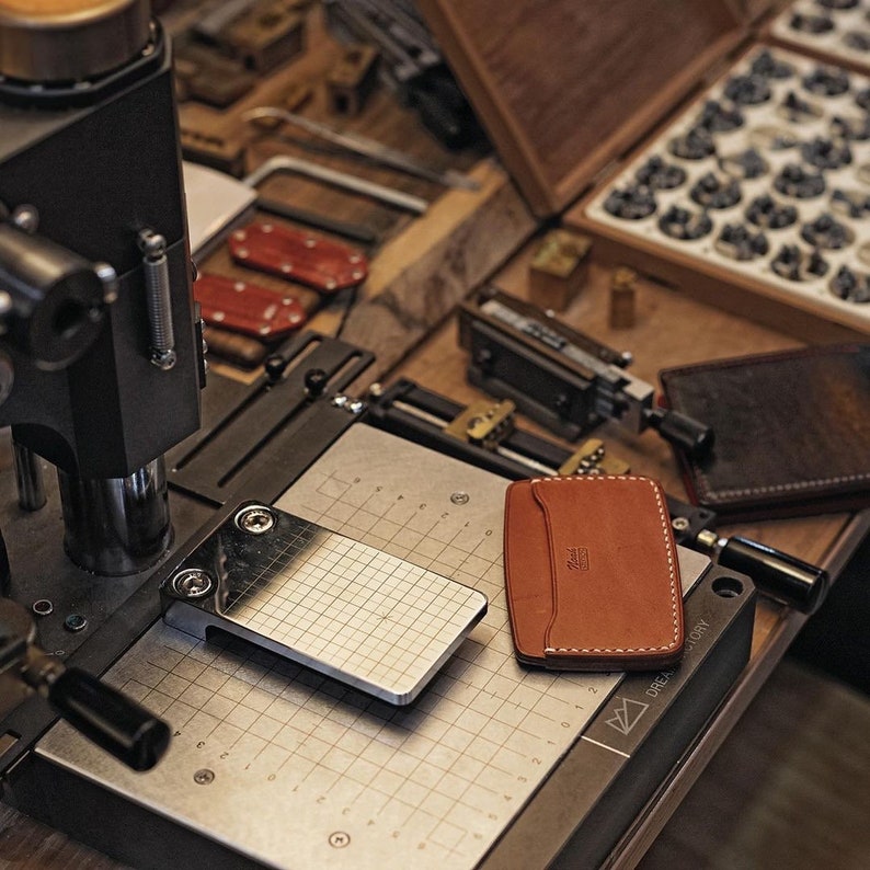 Stamping Machine Card Wallet JIG - Etsy