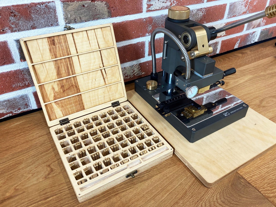 Letters Stamp Wood Box Letters Storage Box Font Storage Box - Etsy